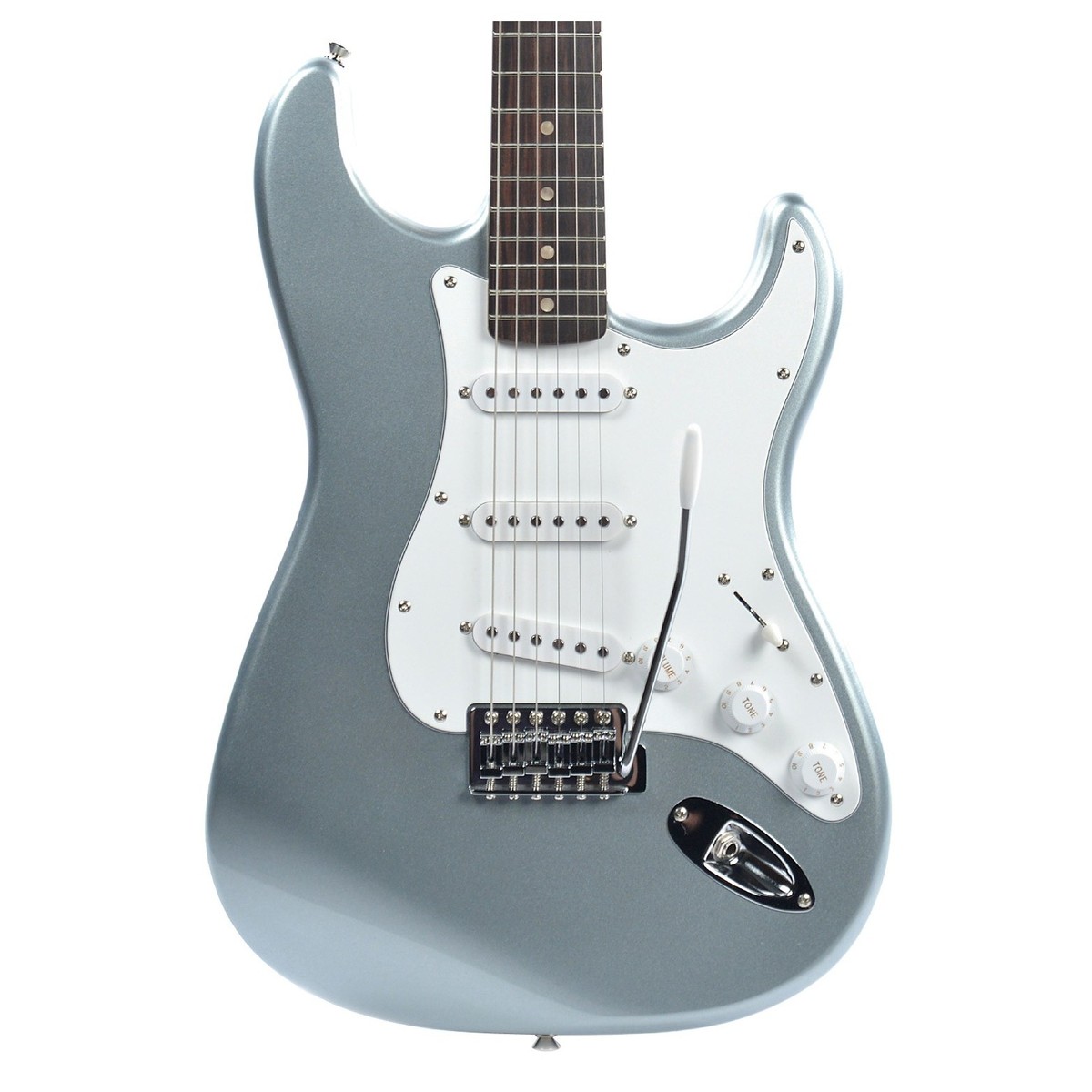 Squier Affinity Strat in Slick Silver with Rosewood Neck – MLC Retail Ltd