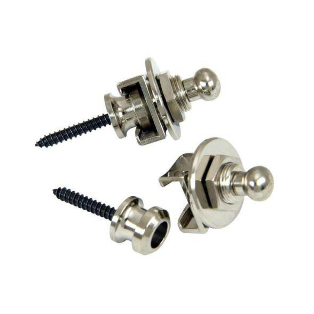 Schaller Security Guitar & Bass Strap Locks – Nickel – Abbey Road Music