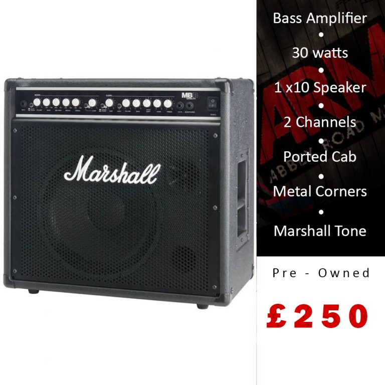 Marshall MB60 Bass Combo Amplifier Pre-owned – Abbey Road Music