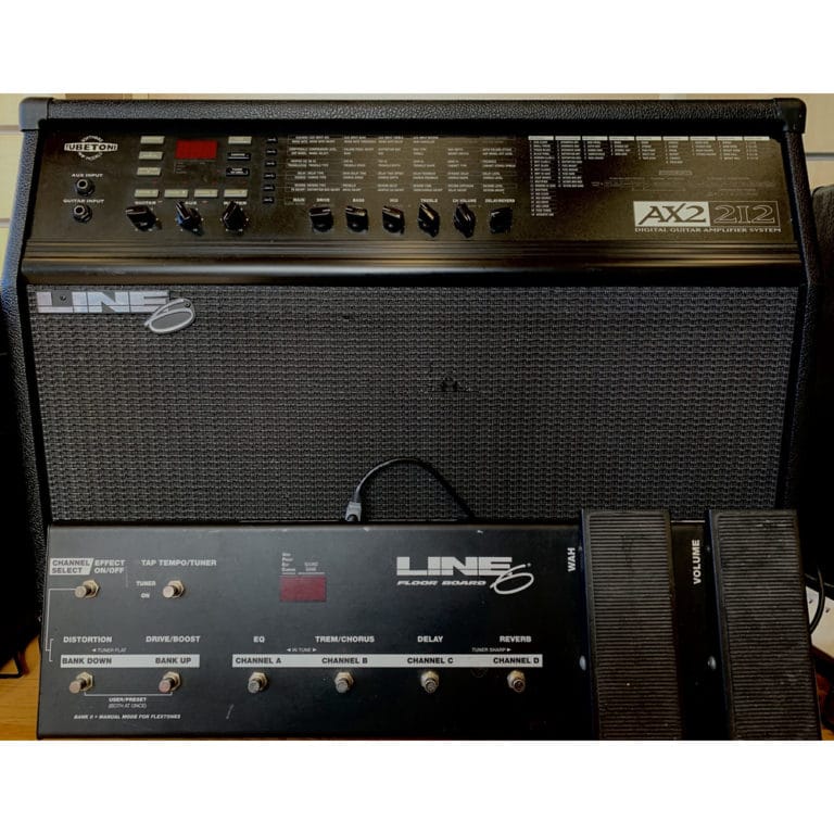 Line 6 AX2 212 Modelling Amplifier & Floor Board Controller Pre-Owned ...