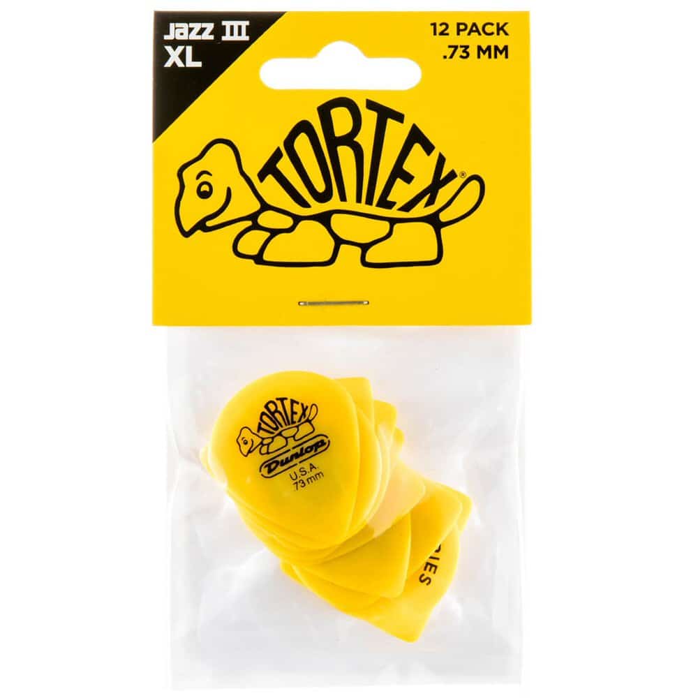Jim Dunlop Tortex Jazz III XL .73 -12 Pack – Abbey Road Music